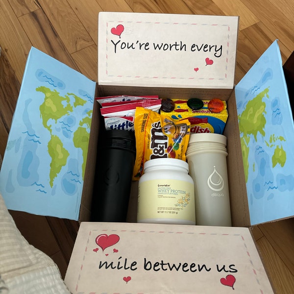 Long Distance Care Package for Boyfriend / Overseas Deployment Survival ...