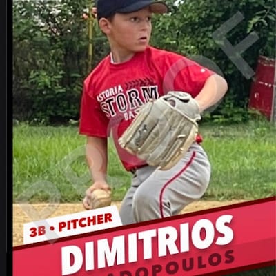 Custom Trading Cards / Little League Baseball Cards - Etsy