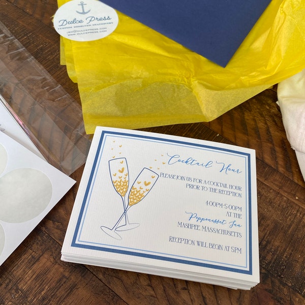 Cape Cod Nautical Map Custom Envelope Liner, Invitations Envelope Liner ...