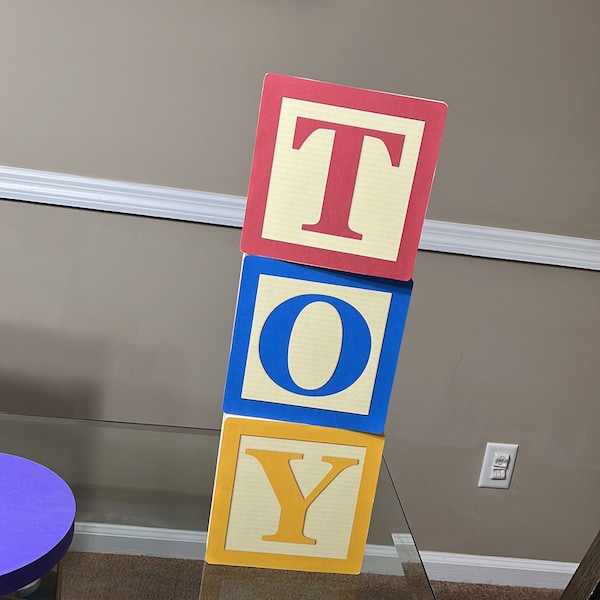 Alphabet Blocks Clipart, ABC Blocks Letter Clip Art, ABC Children's ...