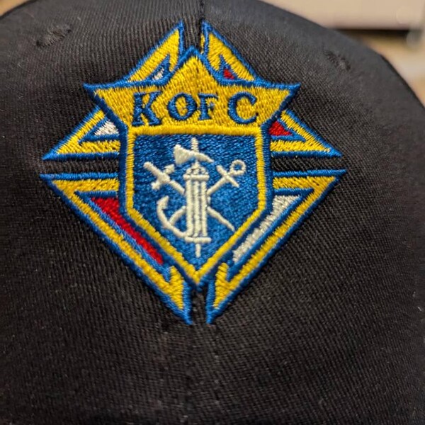 Navy Logo Twill Embroidery Design | Bold & Professional | Ultra High ...