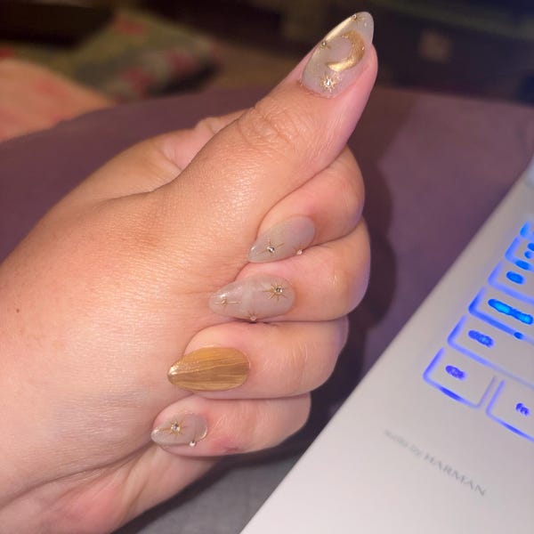 6 SETS ) Lucky Scoop Press on Nails- Please Message Me If You Have Any ...