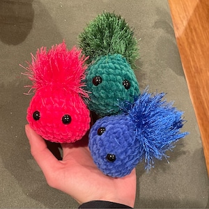 Barnacles Handmade Crochet Plush Soft Toy Barnacle Colorful - Etsy