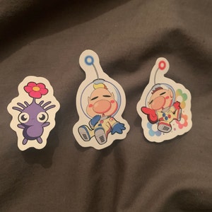 Pikmin Chibi Sticker Set - Etsy
