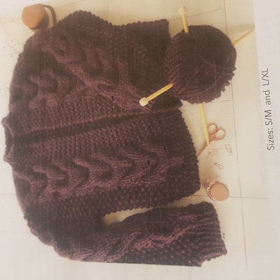 Knitting Pattern Sweater JOSY Sizes: XS S M L XL 2XL No.235e - Etsy