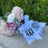 Prom Bouquet Ribbon, Preppy Prom Embroidered Ribbon, Wedding or Prom ...