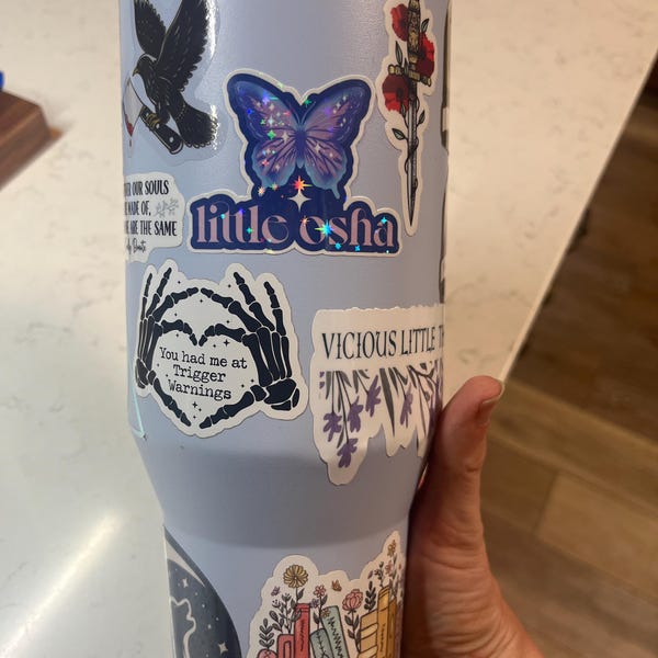 Quicksilver Sticker | Callie Hart | Little Osha | Fae & Alchemy Series ...