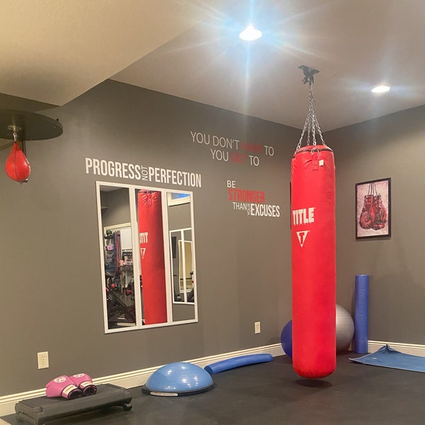 You Don't HAVE To, You GET To. Gym Wall Decal, Classroom Wall Decal ...