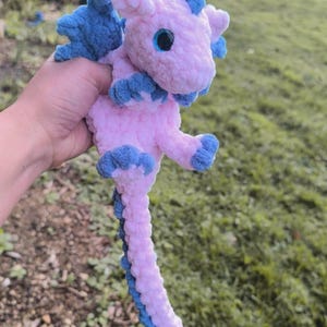 Diddy Dex the Palm Sized Snuggler Dragon Crochet Pattern Amigurumi ...