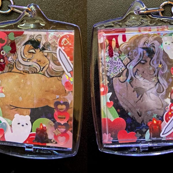 Burn! Ticci Toby Sticker || Creepypasta Holographic Chibi Waterproof ...