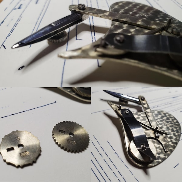 Complete 100 Year Old ELGIN 1923 Antique Vintage POCKET WATCH With Chain and Knife White and ...