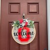 Ohio State Door Hanger | Ohio State Buckeyes | Ohio State Wreath ...
