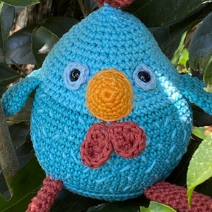 Amigurumi Hen Pattern Stupid Hen Crochet Tutorial - Etsy