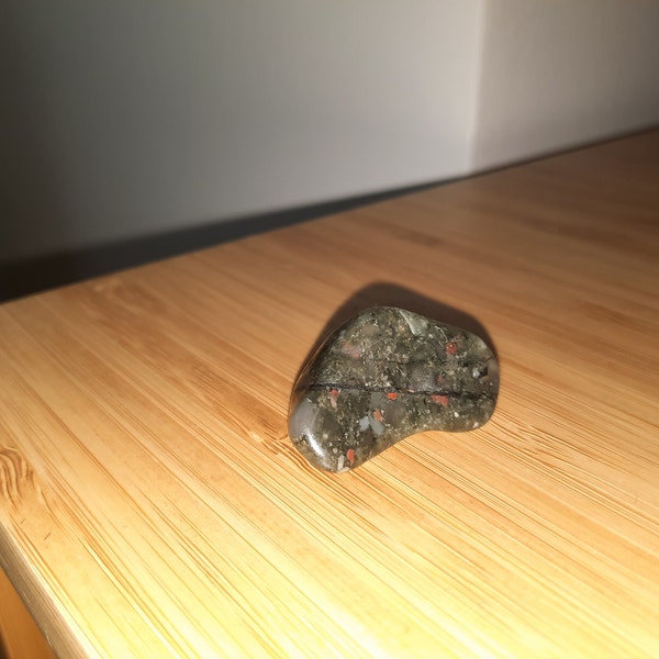 Cherry Orchard Jasper Bloodstone Crystal - Tumbled Stone Polished Stone ...