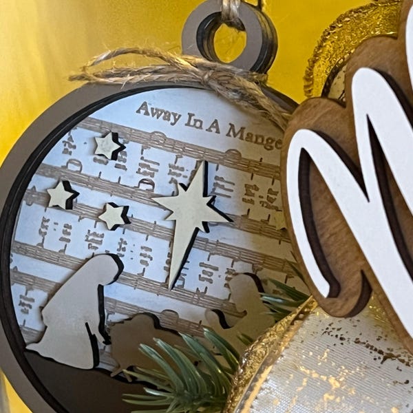 El Roi, the God Who Sees, Name of God Ornament, Gift Tags, 3D Ornament ...