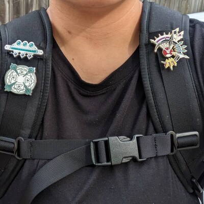 12 Pack of Locking Pin Backs / Pin Keepers Never Lose a Special Pin ...