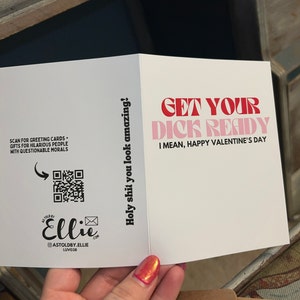 Dirty Valentines Card for Him Raunchy Valentines Day Cards for ...
