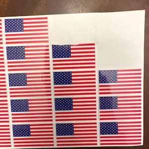 American Flag Helmet Decals Stickers: Perfect for Baseball, Football ...