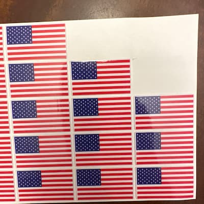 American Flag Helmet Decals Stickers: Perfect for Baseball, Football ...