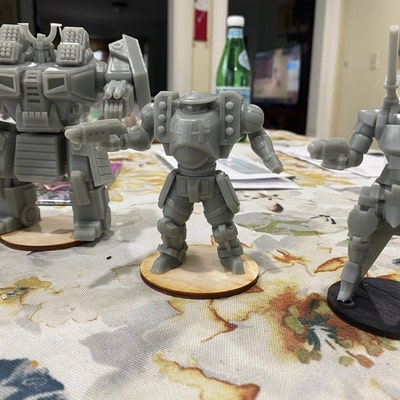 Shogunate Mechs Skyshards Battlemechs for Small Scale Warfgames and ...