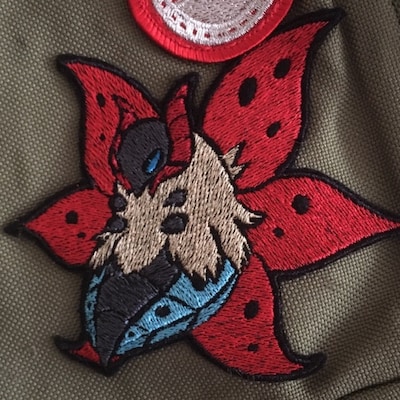Volcarona Iron on Patch Shiny Metallic Embroidered. Pokemon Patch. - Etsy