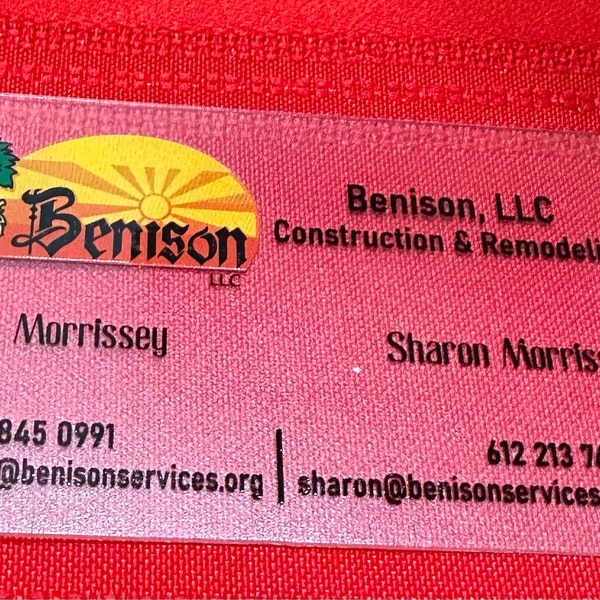 Transparent Business Card, Clear, QR Code, Pvc, Acrylic Frosty Plastic ...