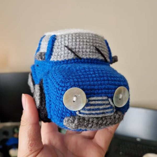 Amigurumi Classic Mini Cooper Inspired Car CROCHET PATTERN PDF Toy Home ...