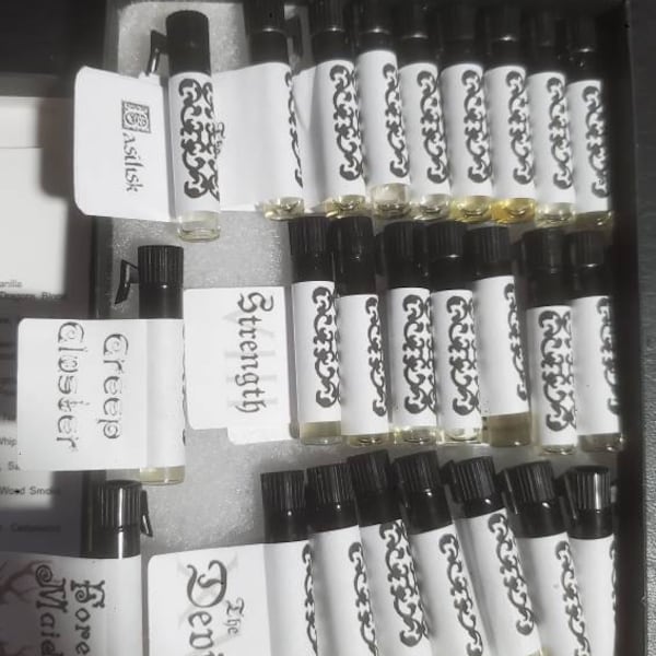 Tarot Perfume Complete Sample Set - 22 Different Fragrances - Vegan ...