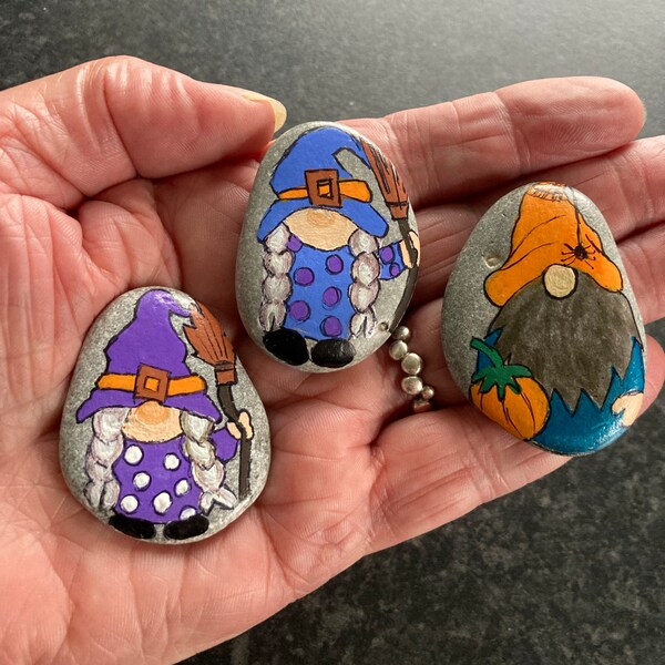 Set of Small Pebbles People - PRICE PER SET - Diy Pebbles for Crafts ...