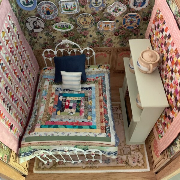 Floral Pattern Printable Dollhouse Miniature Storage Boxes, 12th and ...