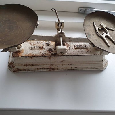 Atomic Hat and Coat Rack, 1950s Metal Coat Rail With Rack Above, French ...