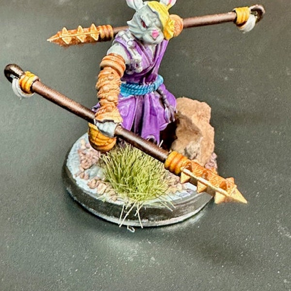 Knight Paladin Cleric Priest Miniature 28mm 32mm Scale 8K Resin 3D ...