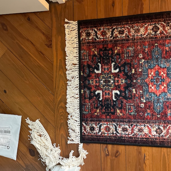 OR-5 Knotted Rug Fringe (multiple Shades) - Sold by the Foot - Etsy