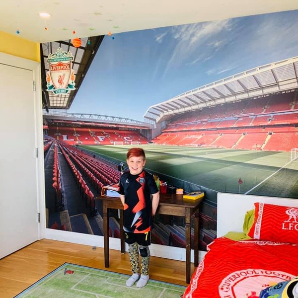 Liverpool FC - Anfield Stadium Full Wall Mural - Etsy