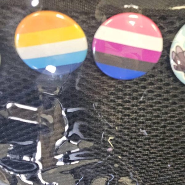 Acespec & Arospec Pride Flags 1.25 Inch Accessories - Pins, Magnets ...