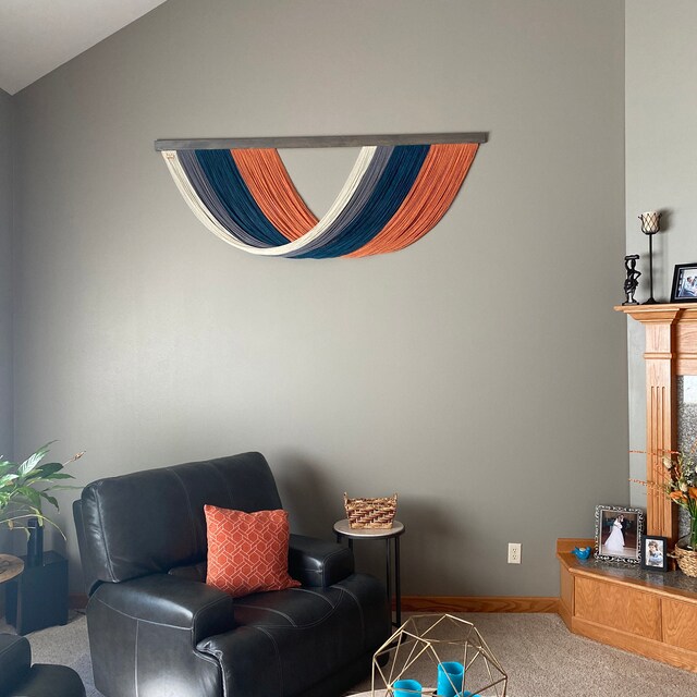 Handmade modern fiber art for the home. by OliviaFiberArt on Etsy