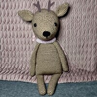 Flora the Fawn Amigurumi Crochet Deer PATTERN ONLY PDF (english ...