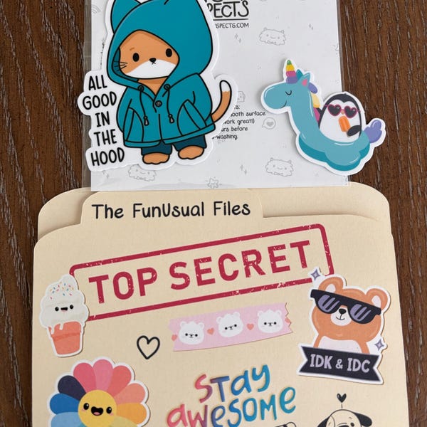 Ninja Cat Sticker, Vinyl Stickers, Laptop Decal, Cat Gift for Her, Cute ...