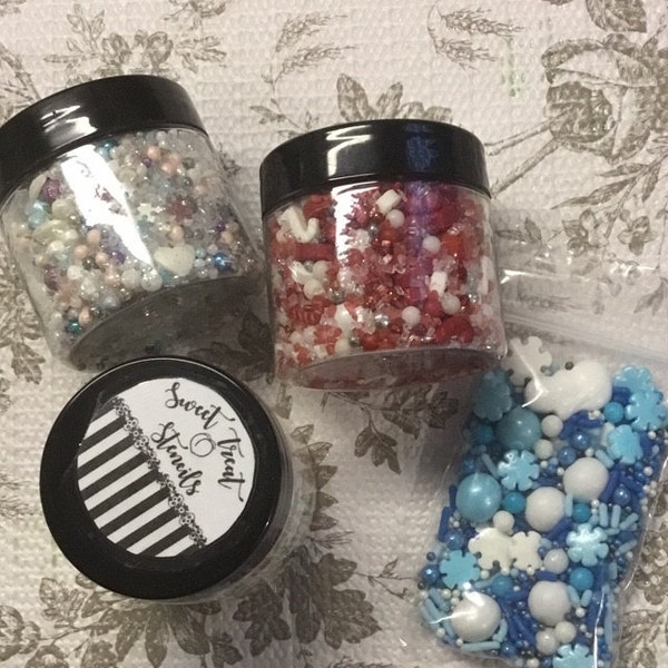 Retro Tinsel Sprinkle Mix - Etsy