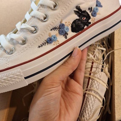 Embroidered Converse/ Converse Custom Constellation Embroidery ...