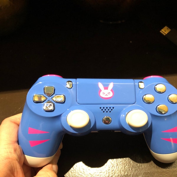 Custom Playstation 4 PS4 Dualshock 4 Controller Overwatch D.VA DVA With ...