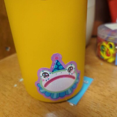 Buff Beaker Stickers Original Vinyl Sticker Water Bottle Laptop Decal ...