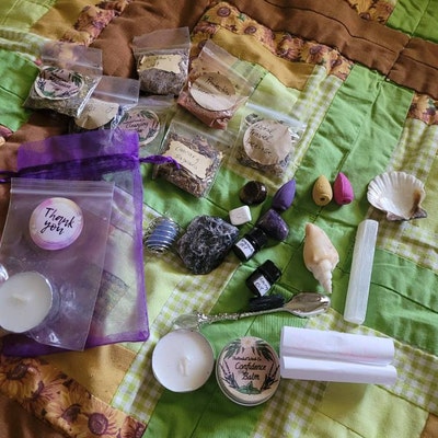 Magic Crystal Confetti Mystery Witch Scoop Witch Crystal - Etsy