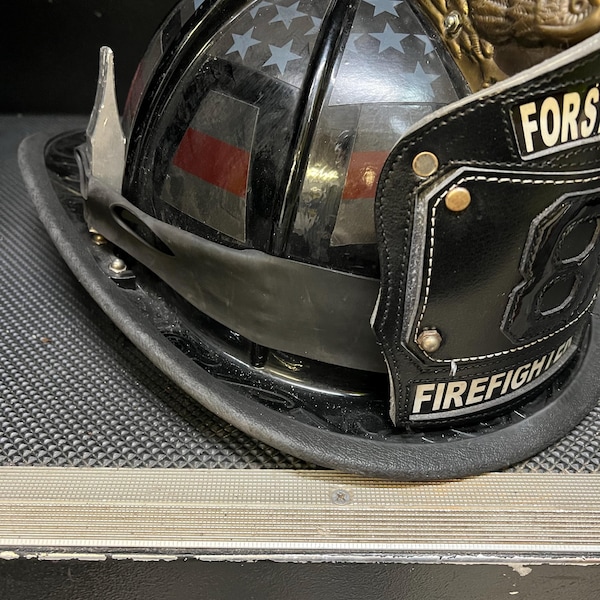 Custom Firefighter Helmet Shield Decal You Pick the Colors, Text, Font ...