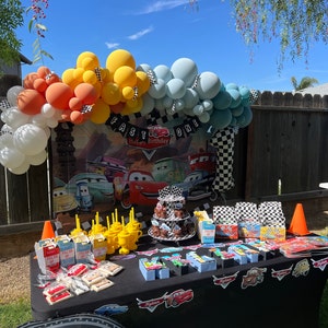 Misty Meadow Balloon Garland Kit / Dusty Blue Balloon Arch, First ...