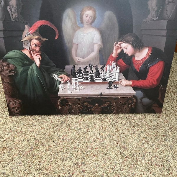 Checkmate (the Chess Players) Fine Art Print by Friedrich August Moritz ...