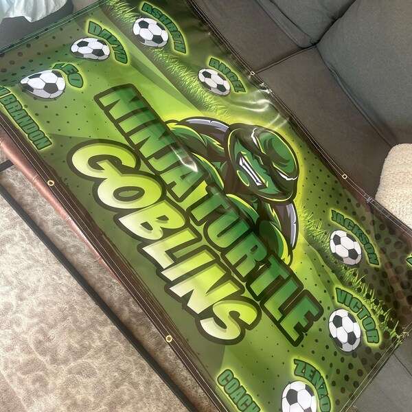 PVC Banner Stand for Soccer Team Banner - Etsy