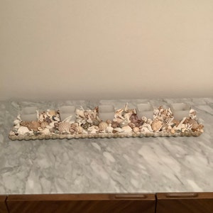 Sea Fan Coral Crystal Shell Shadow Box Wall Art - Etsy