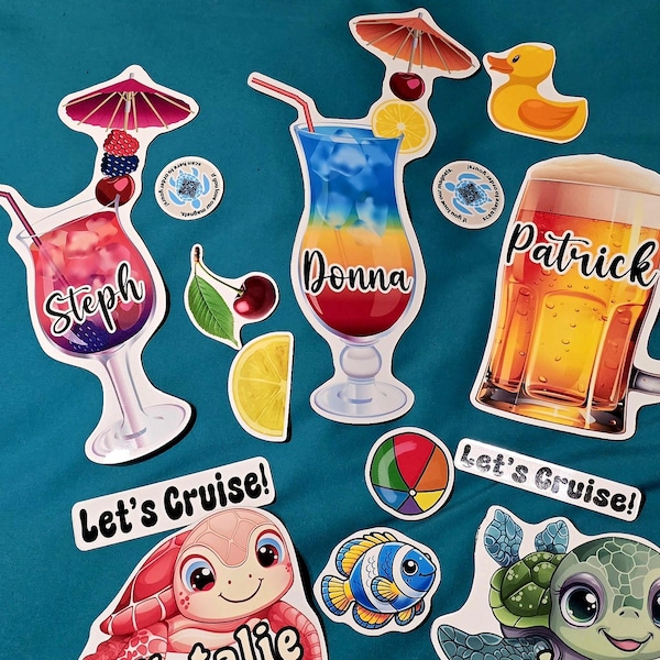 Today's Forecast Cruising With a Chance of Drinking Cruise Door Magnet ...