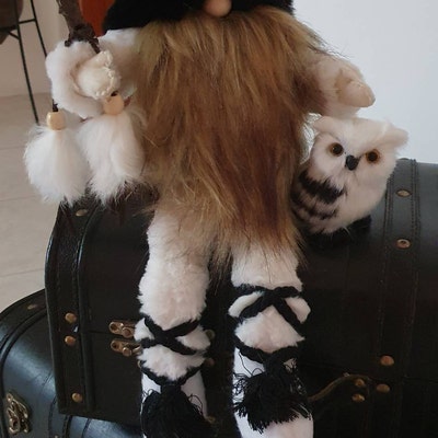 Farmhouse Bunny Gnome Rabbit Gnome Black and White Decor - Etsy